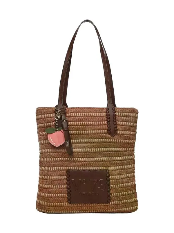 V°73 Top Handle Shoulder Bag - Brown