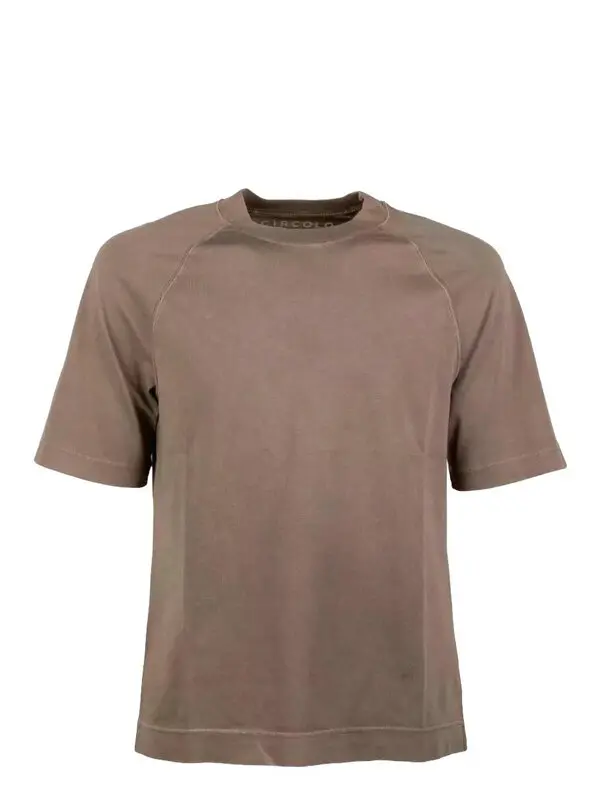 CIRCOLO 1901 Raglan-sleeves T-shirt - Brown