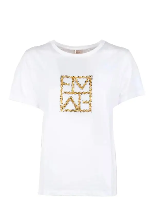 Marella Emme Printed T-shirt - White
