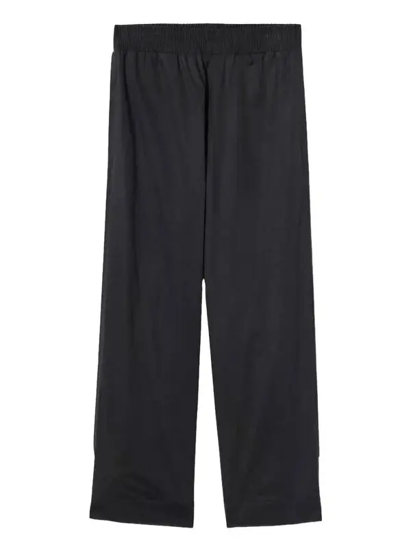 Plan C Drawstring Trousers - Black