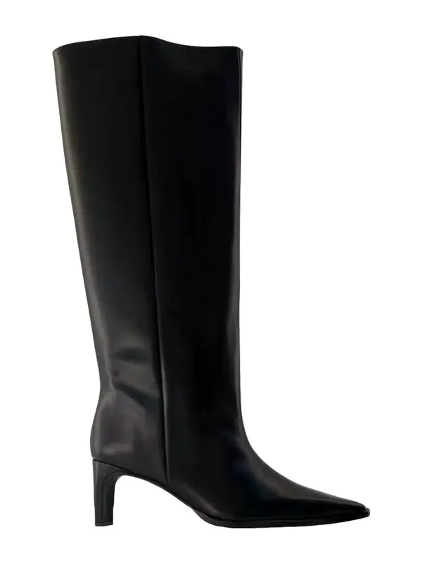 1017 Alyx 9sm Saray Pointed Leather Boots - Black