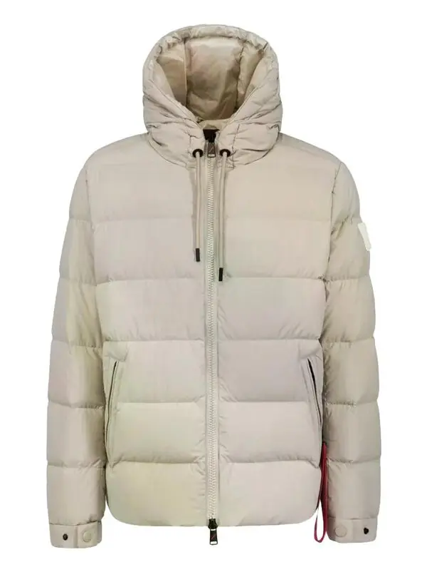 AFTER/LABEL Hooded Puffer Jacket - Neutrals