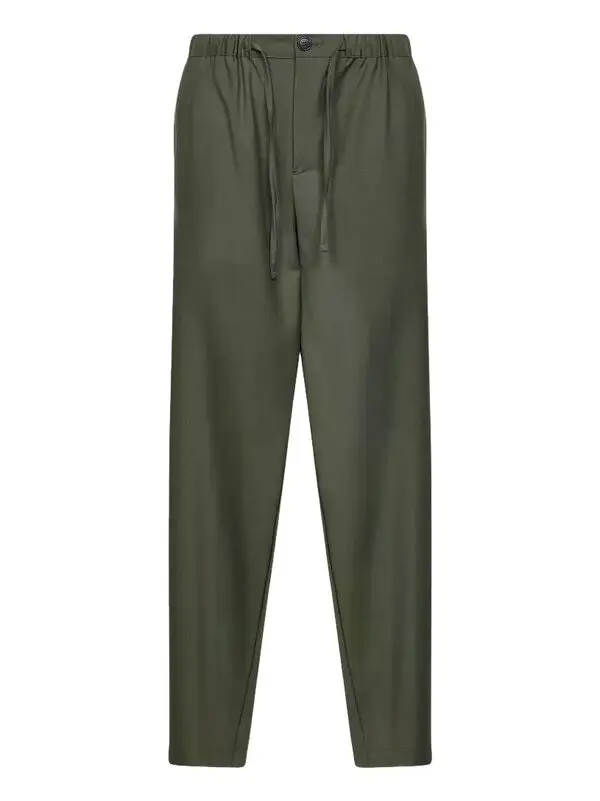 ROSE BURRITO Drawstring Trousers - Green
