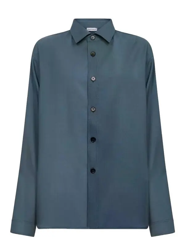 ROSE BURRITO Buttoned Shirt - Blue