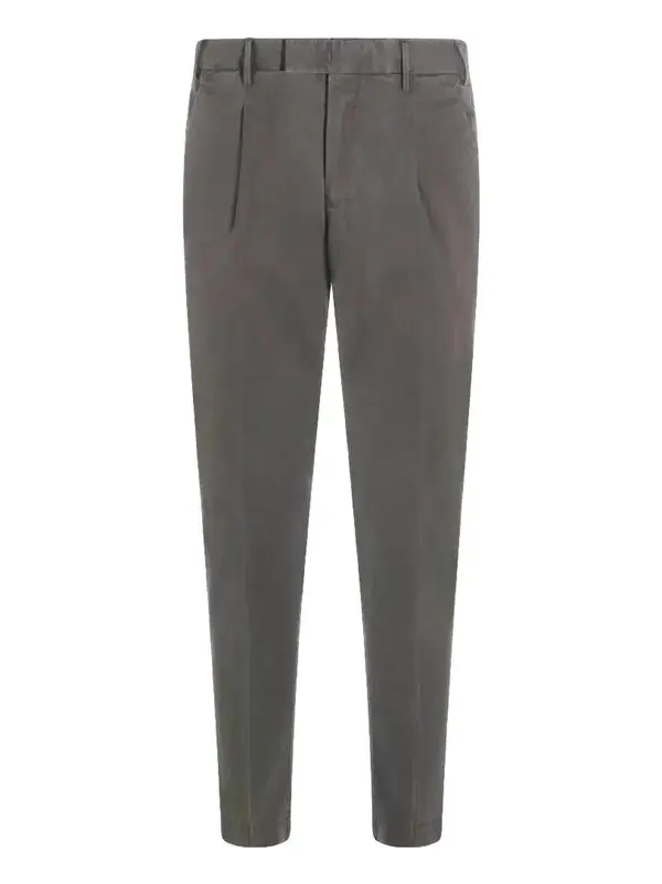 PT TORINO Pleated Trousers - Grey