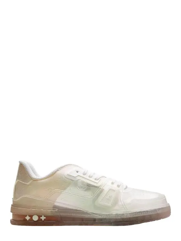LOUIS VUITTON Transparent Sneakers - White
