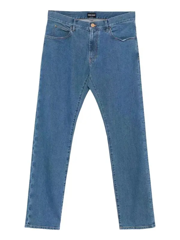 Giorgio Armani Five-pocket Jeans - Blue