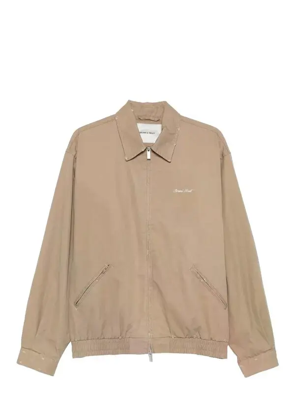BRAM’S FRUIT Zip-up Jacket - Neutrals
