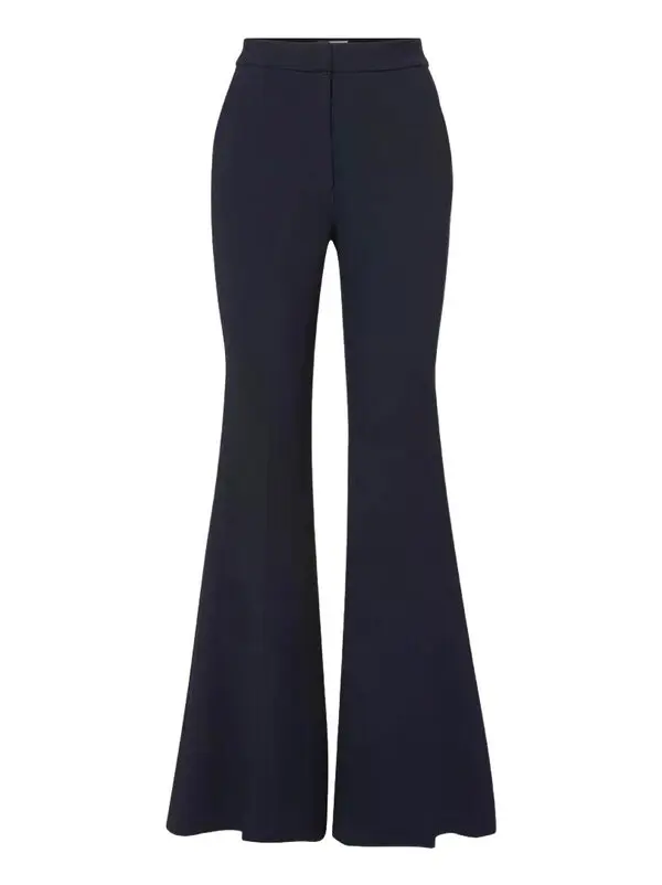 Veronica Beard Arden Flared Trousers - Blue