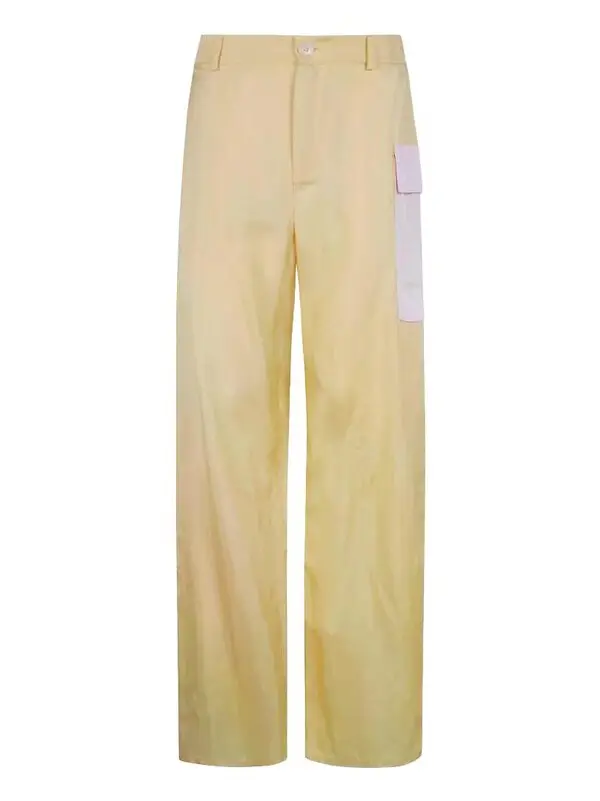 Marni Pocket Trousers - Yellow