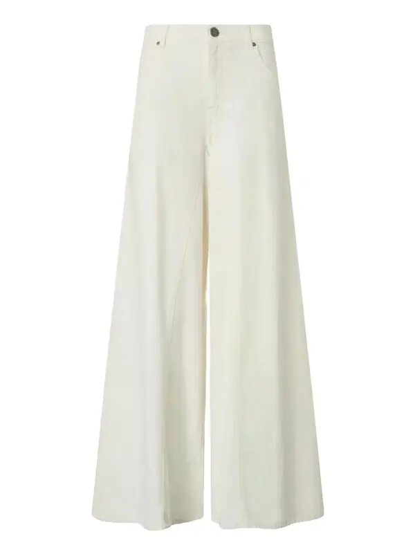 Pinko Wide-leg Jeans - Neutrals
