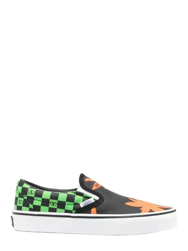 VANS X Valentino Garavani Slip-on Sneakers - Black