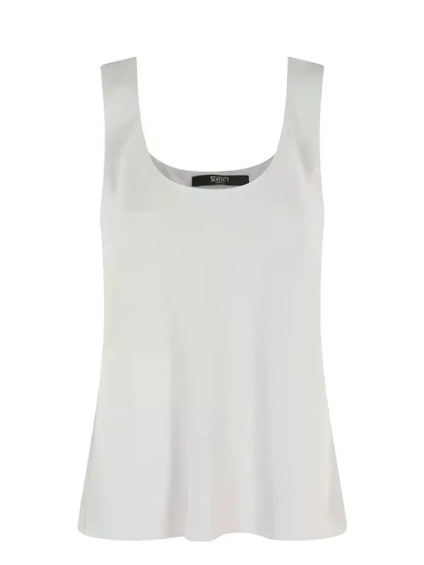 Seventy Sleeveless Top - White