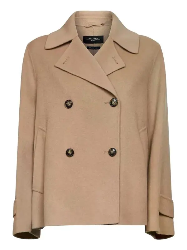 Max Mara Double-breasted Welt-pocket Coat - Neutrals