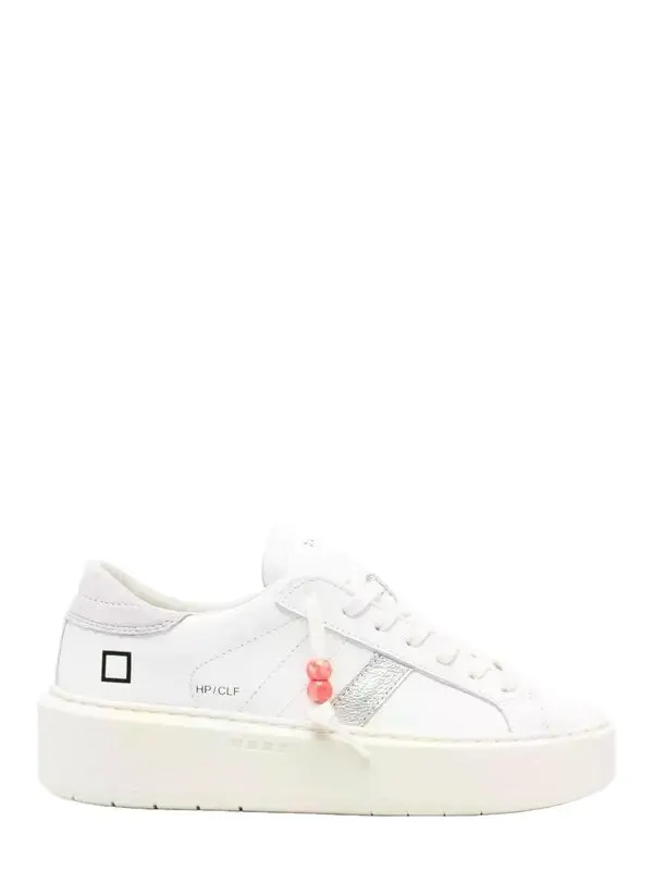D.a.t.e. Hill Low Platform Sneakers - White