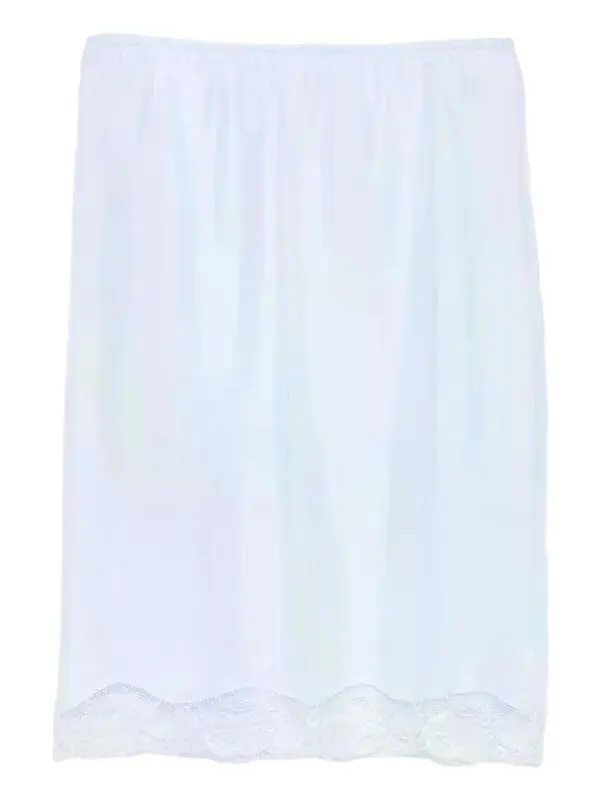 Dorothee Schumacher Lace-trim Midi Skirt - Blue