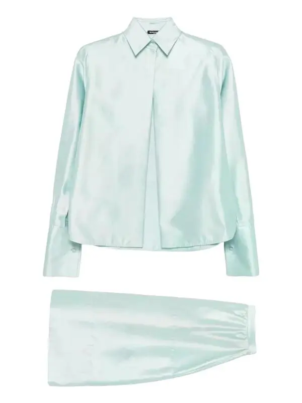 Kiton Shirt And Skirt Set - Blue