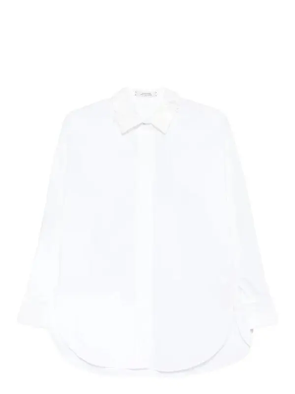 Dorothee Schumacher Lace-collar Shirt - White