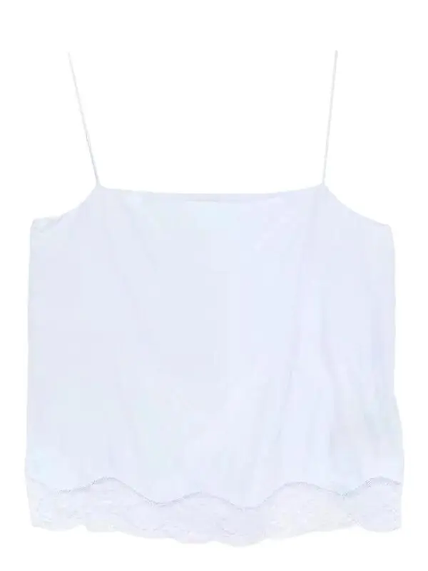 Dorothee Schumacher Lace-trim Top - Blue