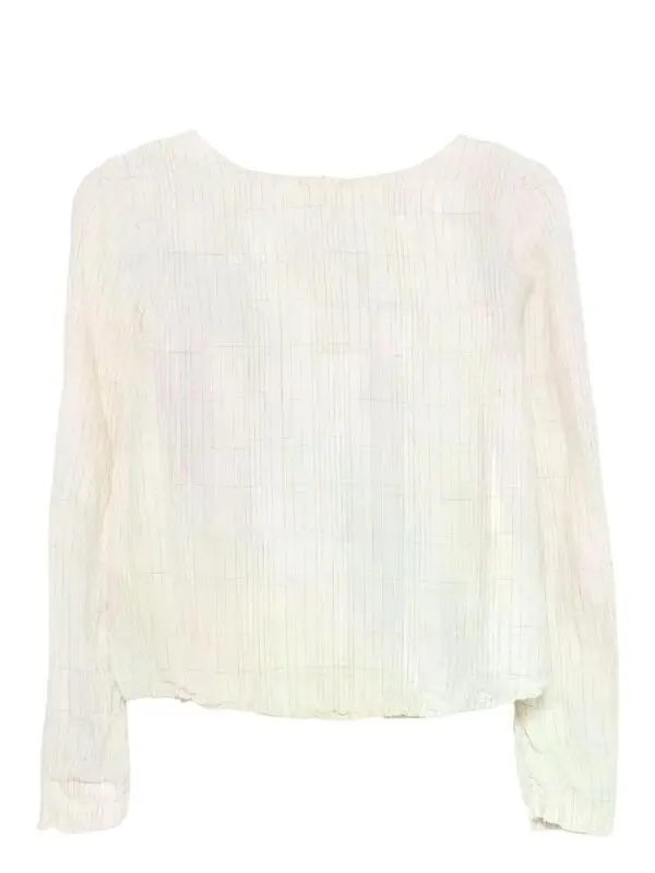 RICORRROBE Patterned Long-sleeve Blouse - Neutrals