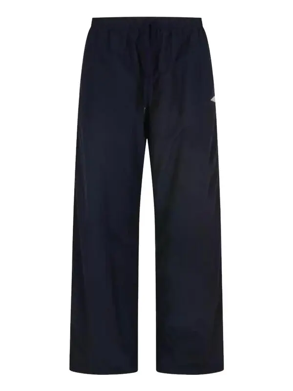 Balenciaga Logo-detail Track Pants - Blue