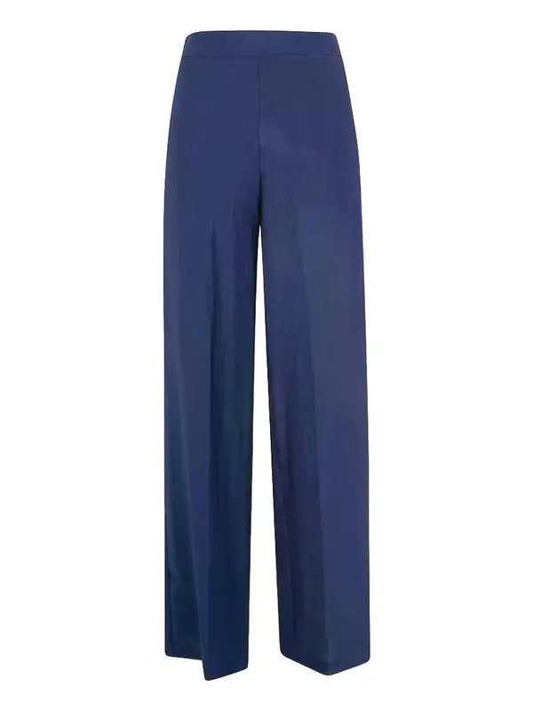 ANNE CLAIRE Elasticated Trousers - Blue