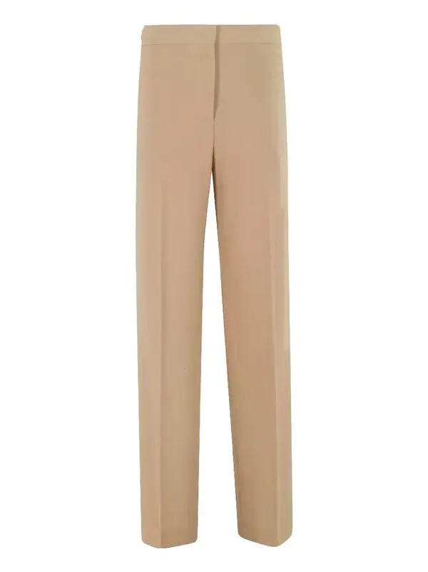 SEMICOUTURE Straight Leg Trousers - Brown