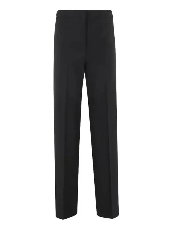 SEMICOUTURE Buckle Detail Trousers - Black