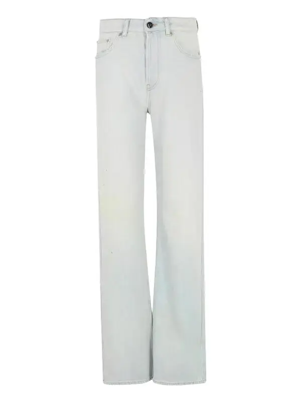 SEMICOUTURE Faded Trousers - Blue