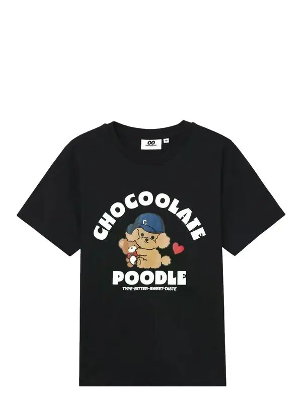 CHOCOOLATE Logo-print T-shirt - Black
