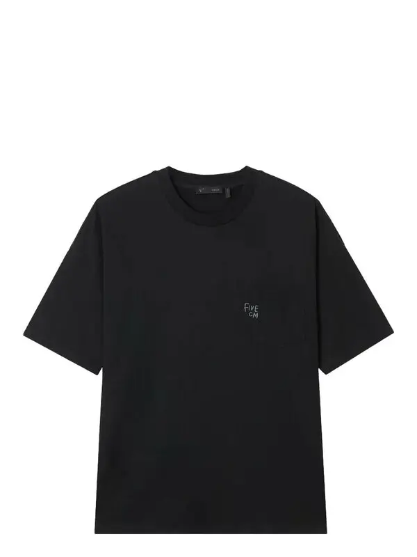 FIVE CM Chest-pocket T-shirt - Black