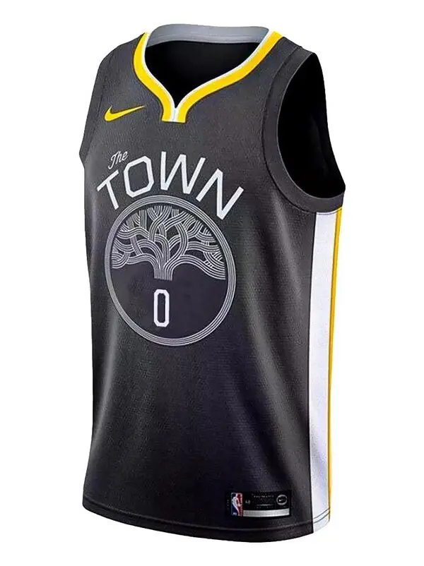 Nike Nba Golden State Warriors Demarcus Cousins Swingman Jersey - Grey
