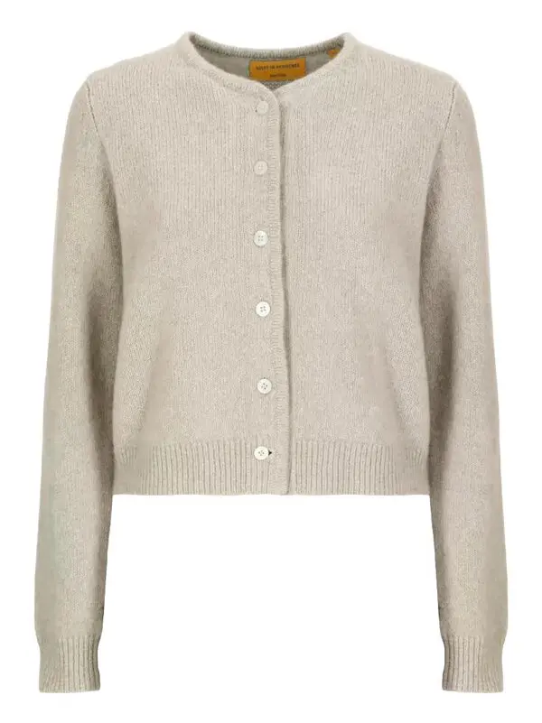 Guest In Residence Button Cardigan - Neutrals