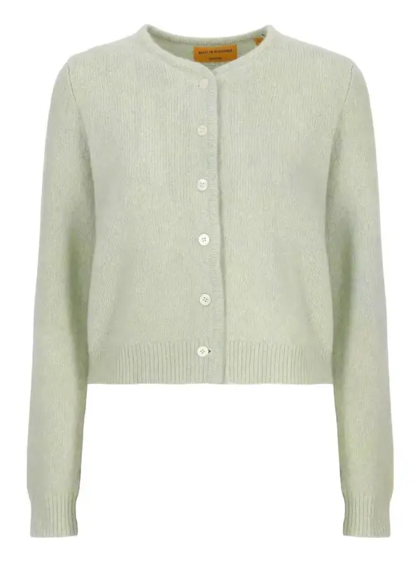 Guest In Residence Button Knitwear Cardigan - Green