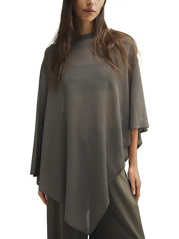 Marella Cape Sweater - Brown