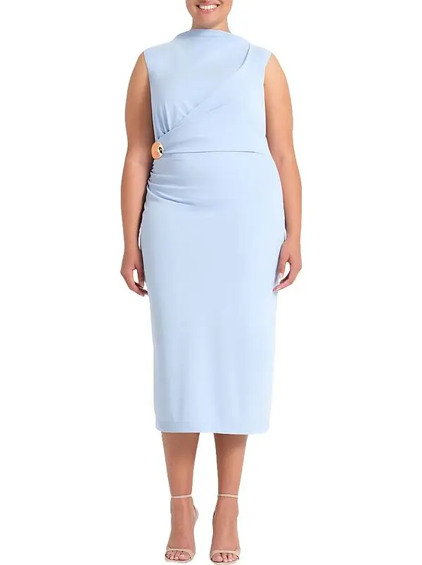 ESTELLE Livia Midi Dress - Bluebell