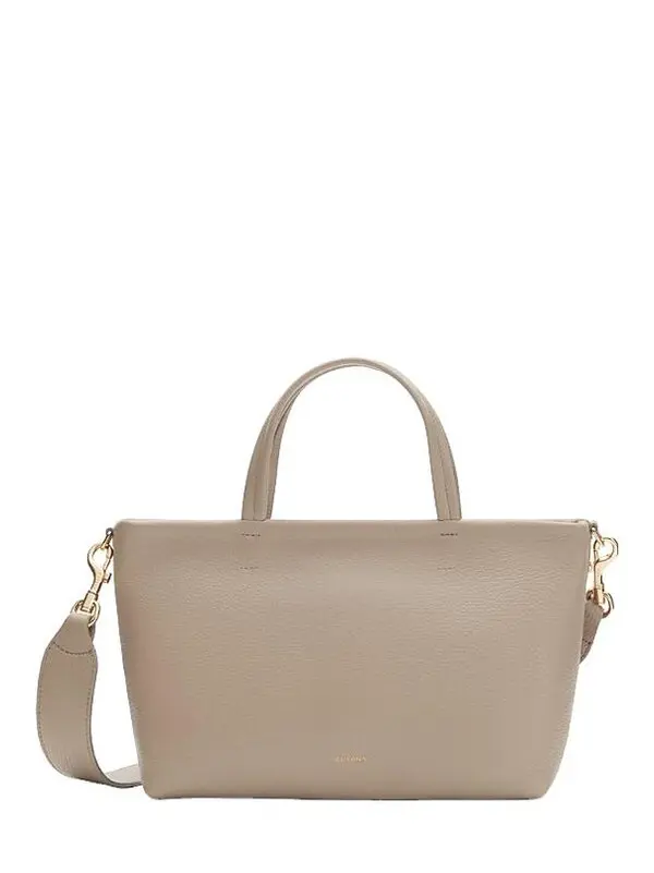 Cuyana Mini Easy Zipper Tote - Stone