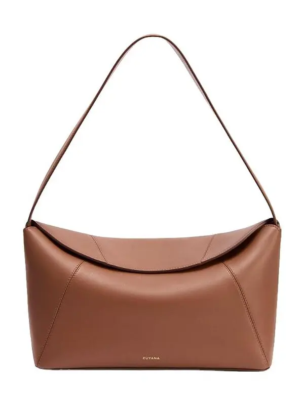 Cuyana Forma Shoulder Bag - Chestnut