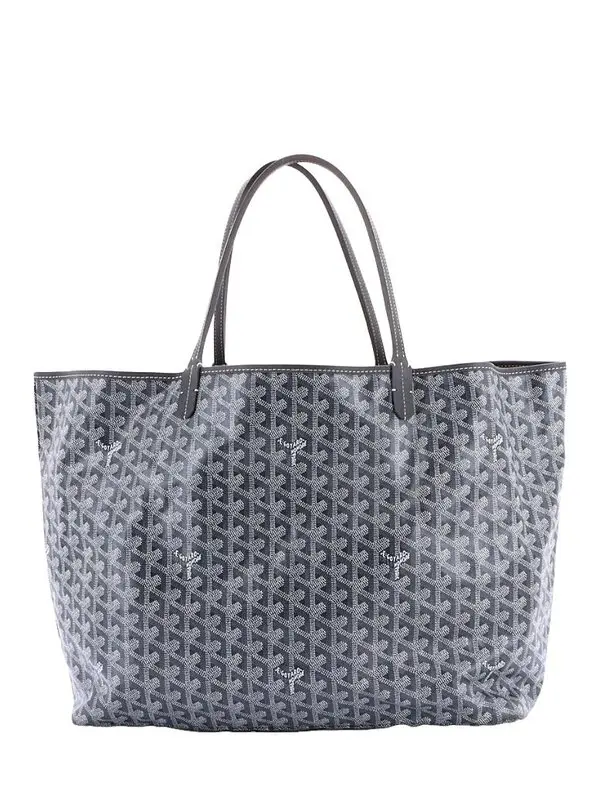 Goyard Gm Saint Louis Tote Coated Canvas - Gray