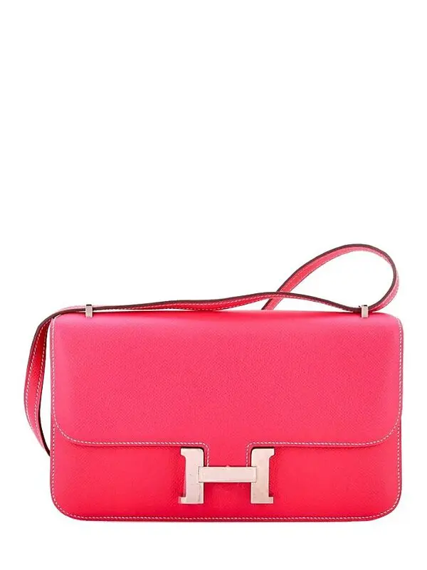 HERMES 25 Constance Elan Bag - Pink