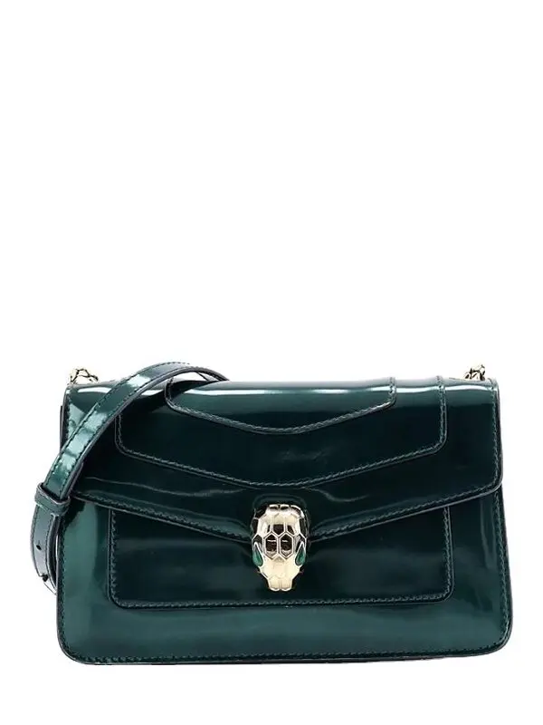 BVLGARI Serpenti Forever Shoulder Bag - Green
