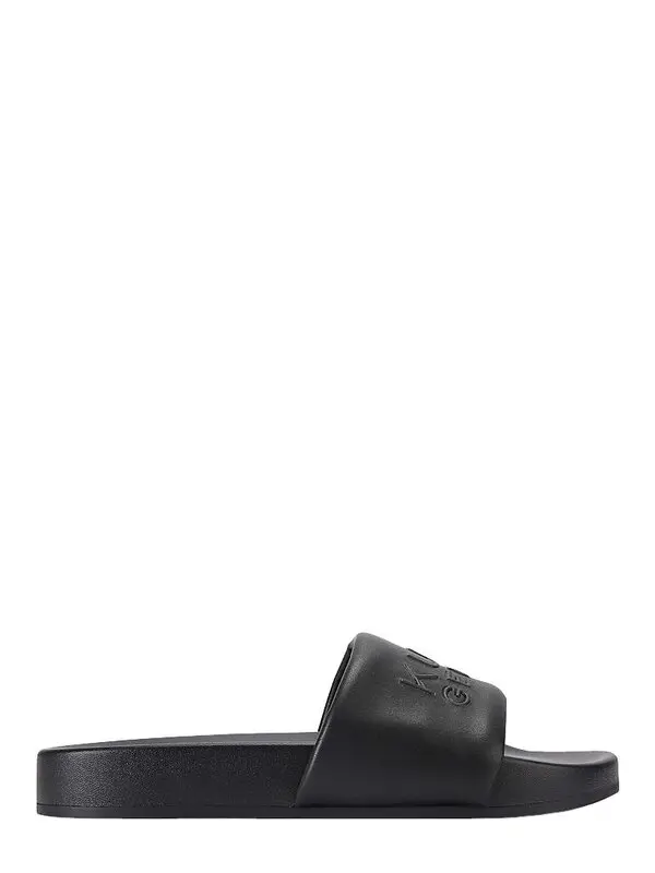 Kurt Geiger Stacked Slide Sandal - Black