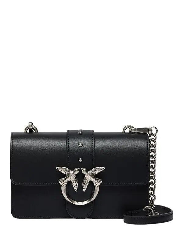 Pinko Love One Mini Leather Crossbody - Zo