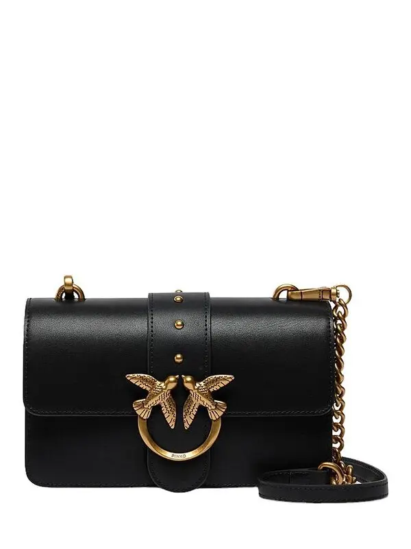 Pinko Love One Mini Leather Crossbody - Zq