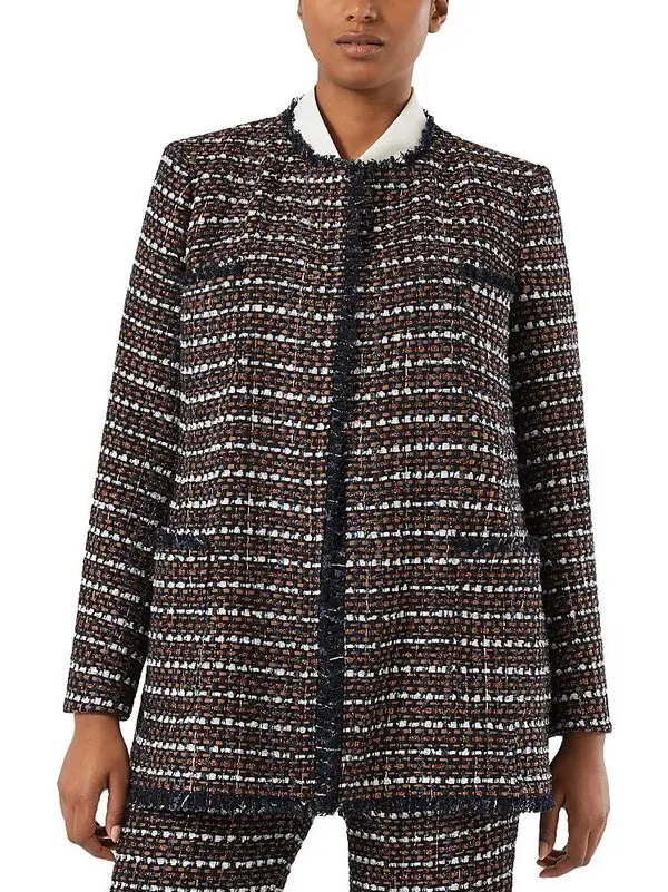 Marina Rinaldi Mrnfervida Jacket - Blue Brown