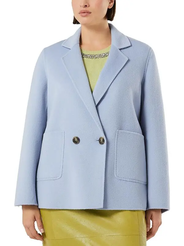 Marina Rinaldi Mrnpirania Coat - Light Blue