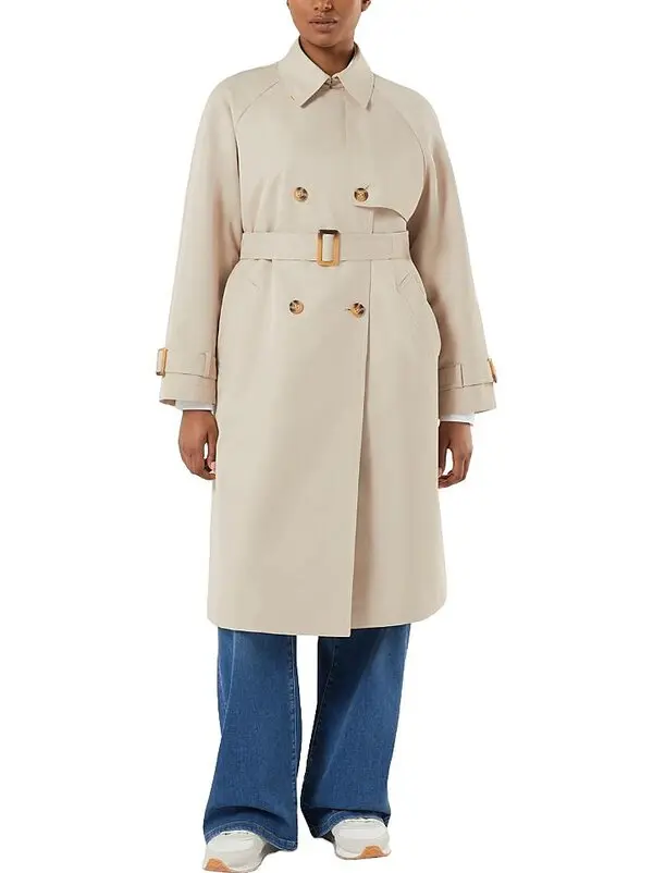 Marina Rinaldi Mrspatto Belted Trench Coat - Beige