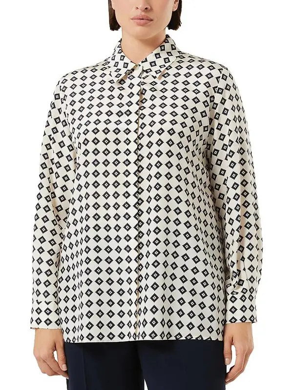 Marina Rinaldi Mrnlusso Shirt - Ivory