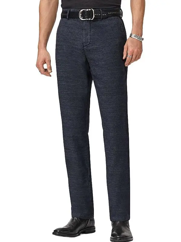 John Varvatos Flint Straight Leg Pants - Deep Blue