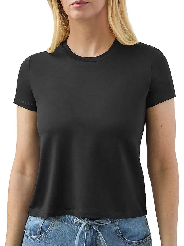 Splendid Tyra Crewneck Tee - Black